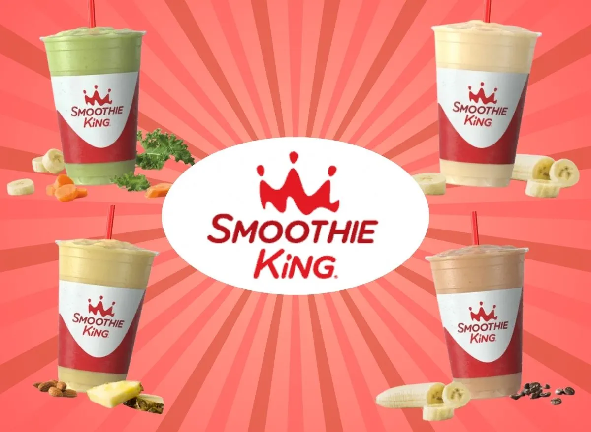 The 9 Healthiest Menu Items at Smoothie King—and 5 To Skip