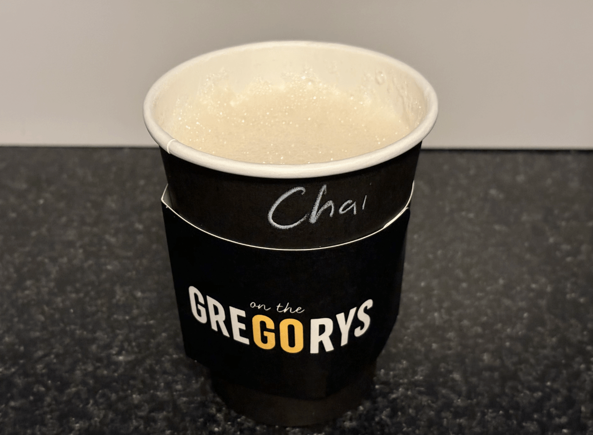 I Tried the Chai Latte at 7 Popular Coffee Chains & This Was #1