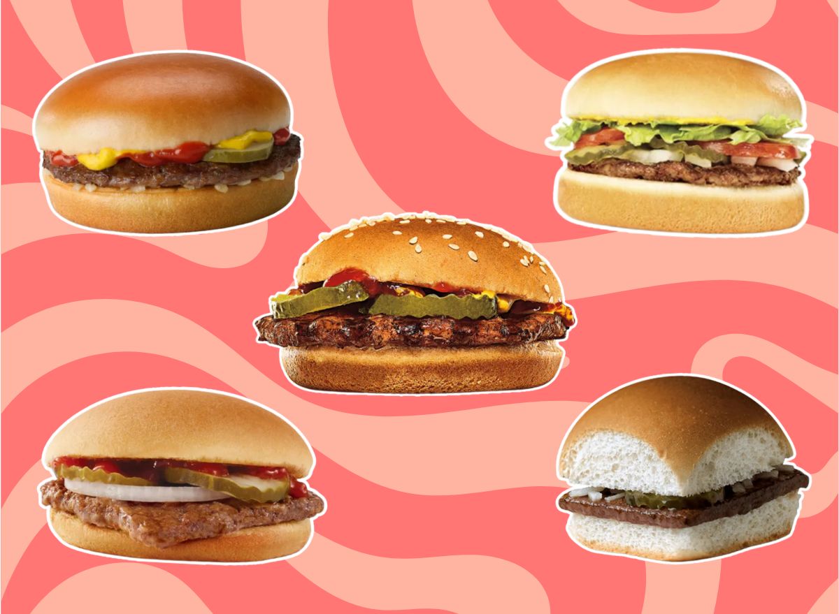 12 Low-Fat Fast-Food Burgers That Won't Derail Your Diet