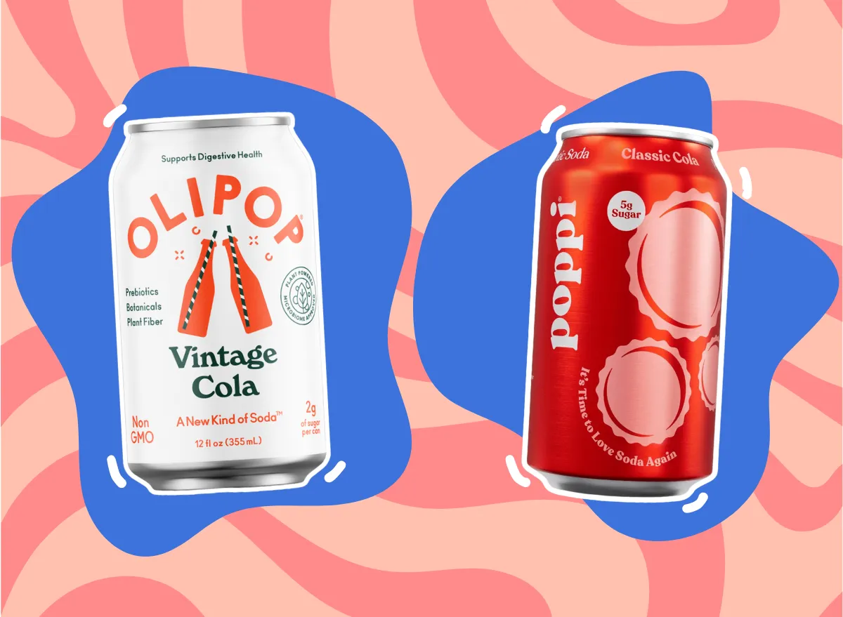 OLIPOP vs. Poppi: A Dietitian Reviews Both Prebiotic Sodas