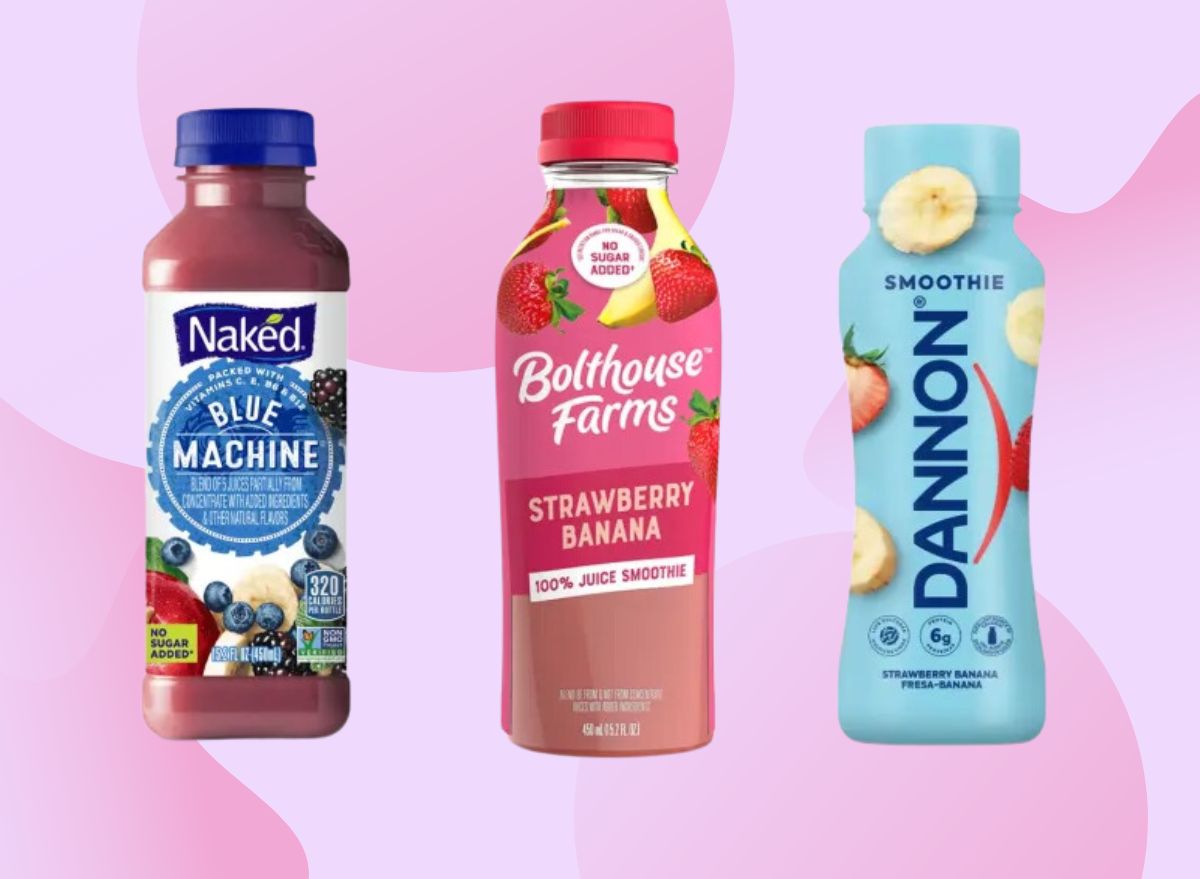 10 Unhealthiest Bottled Smoothies—Ranked by Sugar