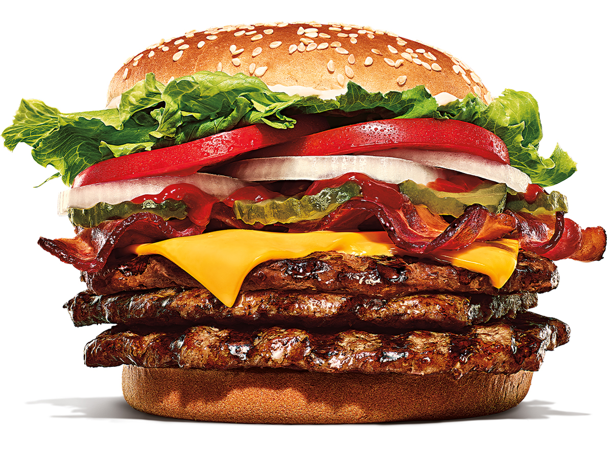 5 Fast-Food Chains Fans Say Have the Best Triple Burgers