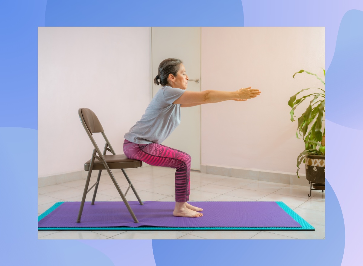 6 Chair Exercises for Fat-Burning & Strength Training at Home