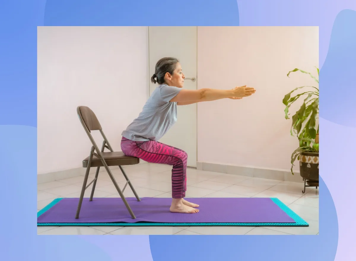 6 Chair Exercises for Fat-Burning & Strength Training at Home