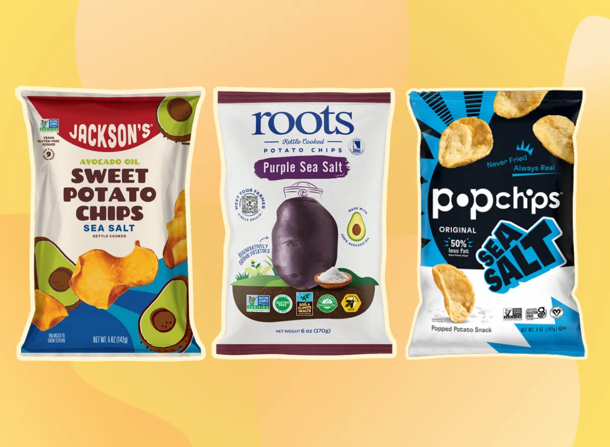 The 6 Healthiest Potato Chips, According to Dietitians