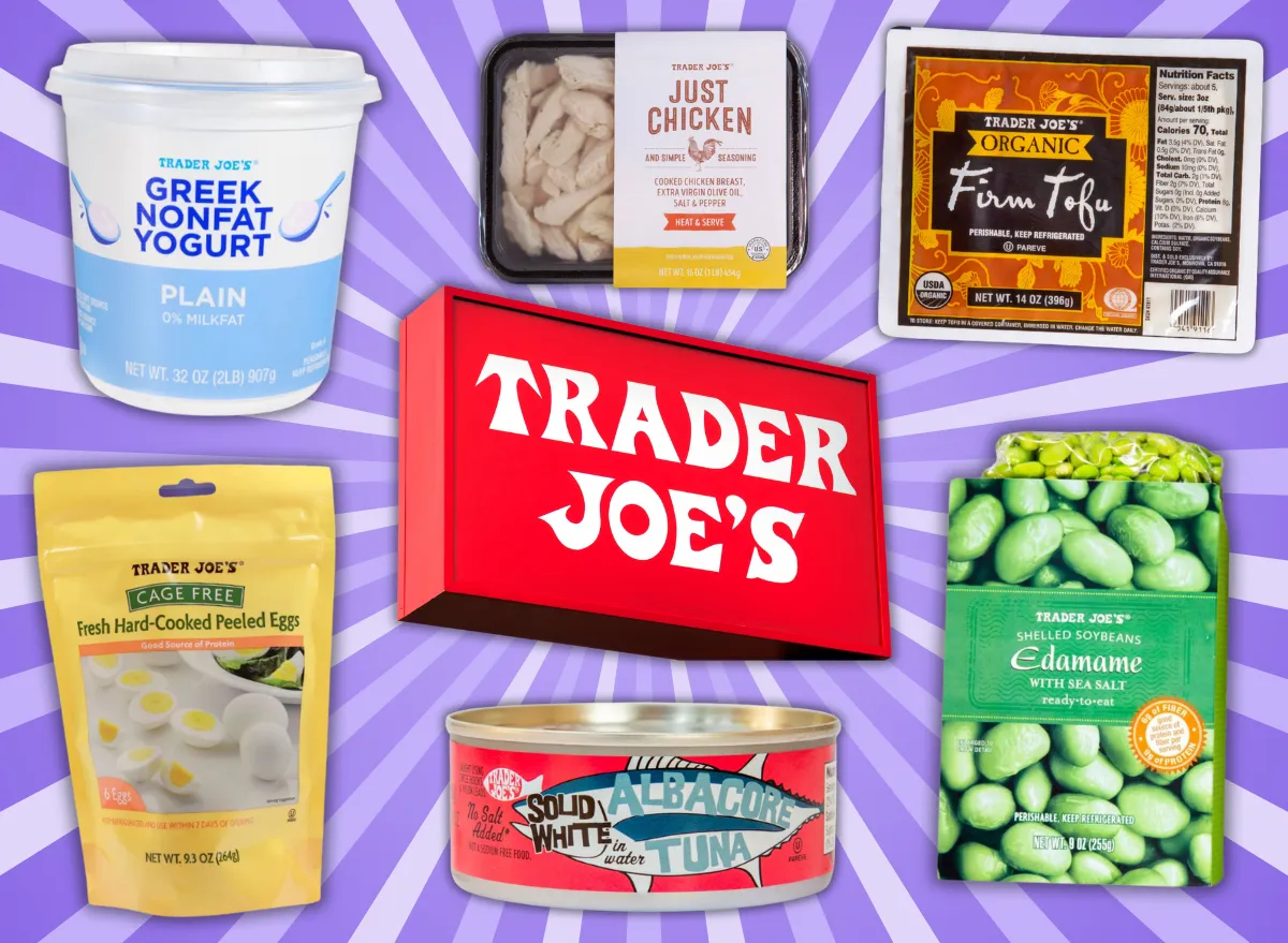 Trader Joe's 16 Best High-Protein Foods, Picked By Dietitians