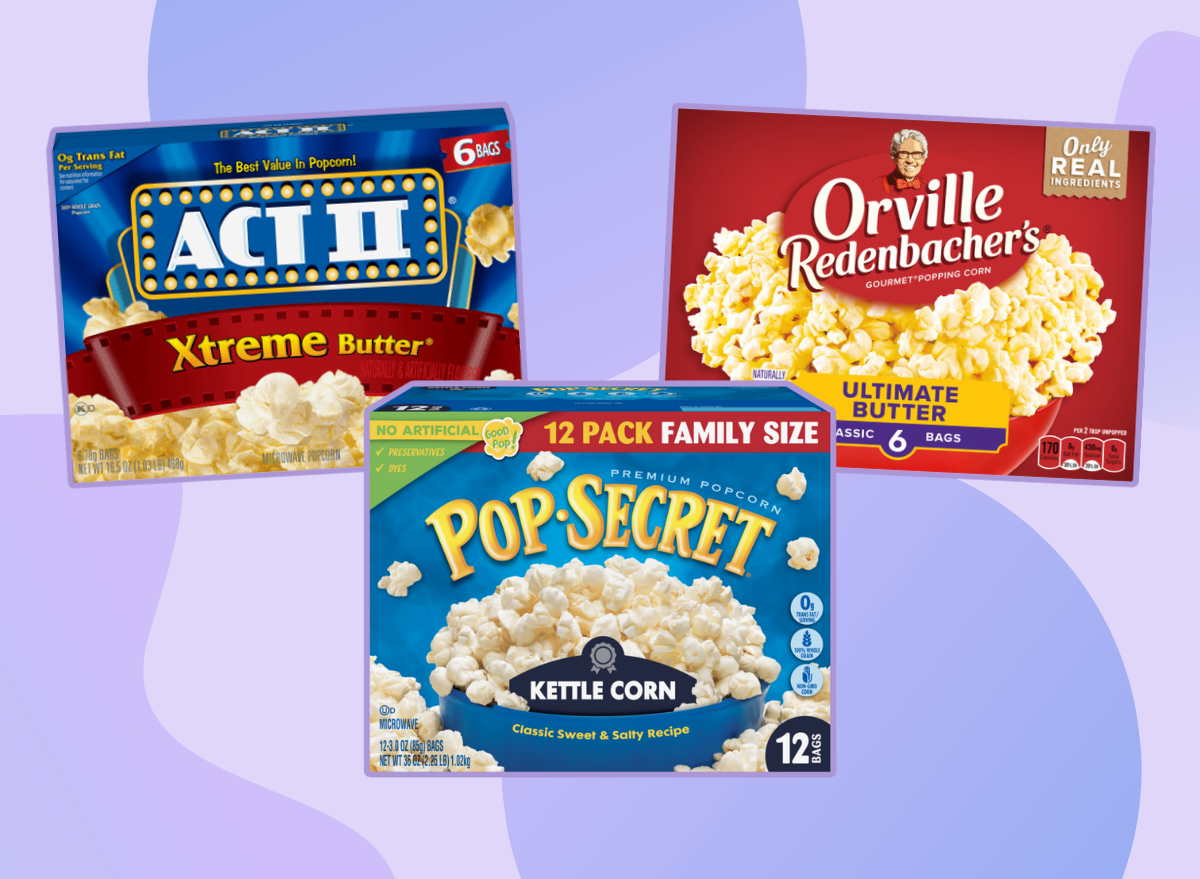 The 10 Unhealthiest Microwave Popcorns, According to a Dietitian