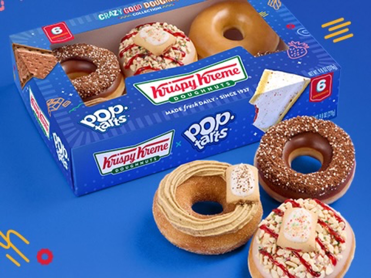 Krispy Kreme’s New Pop-Tarts Donuts Are Here in 3 Crazy Good Flavors