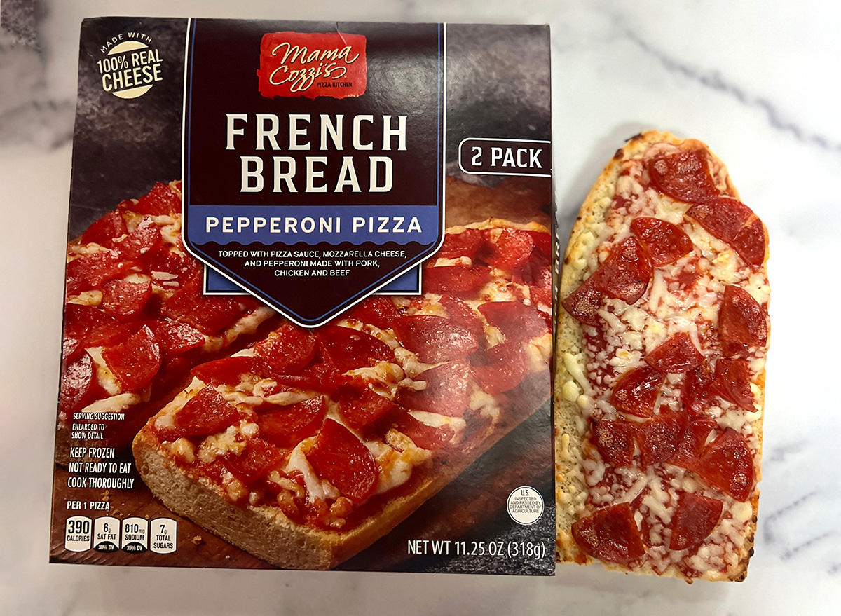 I Tried 4 Brands of Frozen French Bread Pizzas and This Was the #1 Best