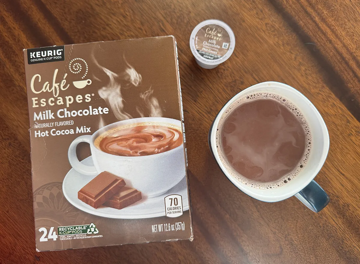I Tried 7 Hot Chocolate K-Cups and One Stood Out as the Creamiest Winner