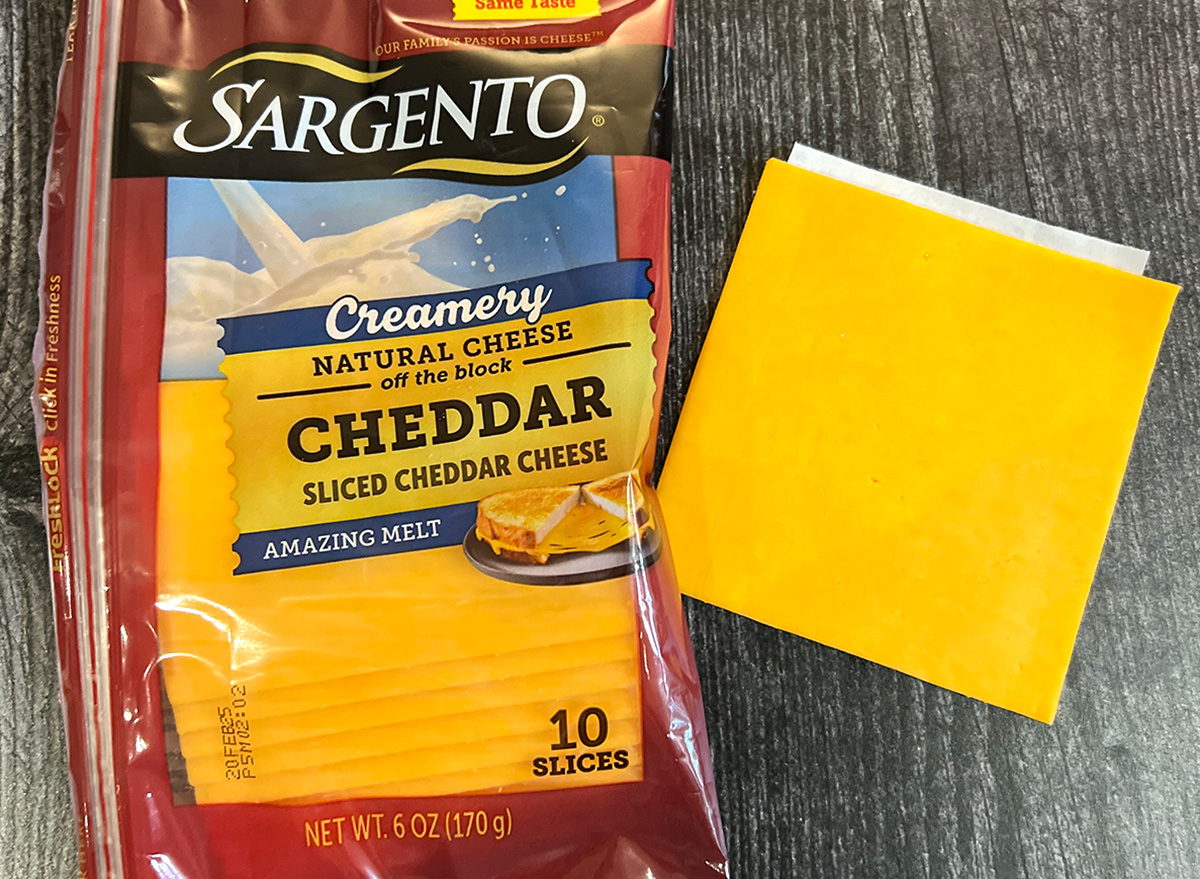 I Taste-Tested 5 Popular Cheddar Cheese Slices and This One Was the Best