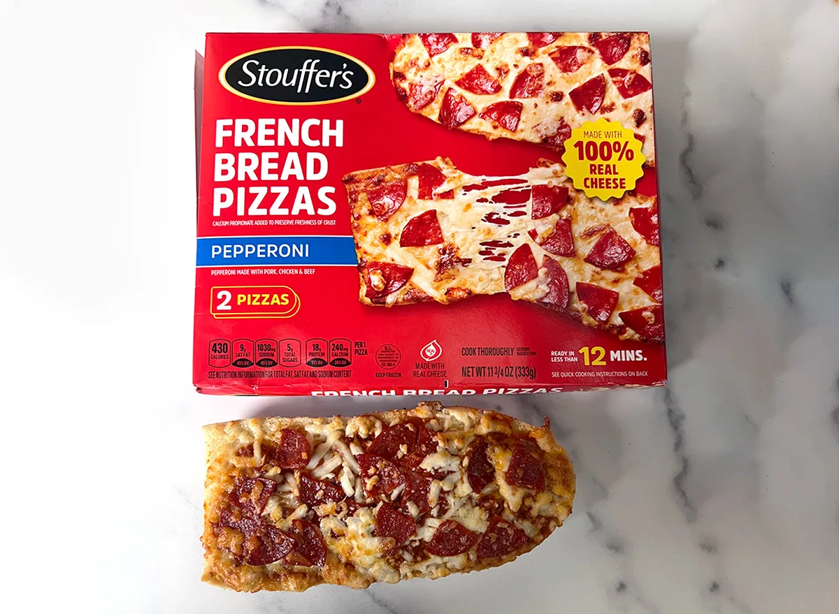 I Tried 4 Brands of Frozen French Bread Pizzas and This Was the #1 Best