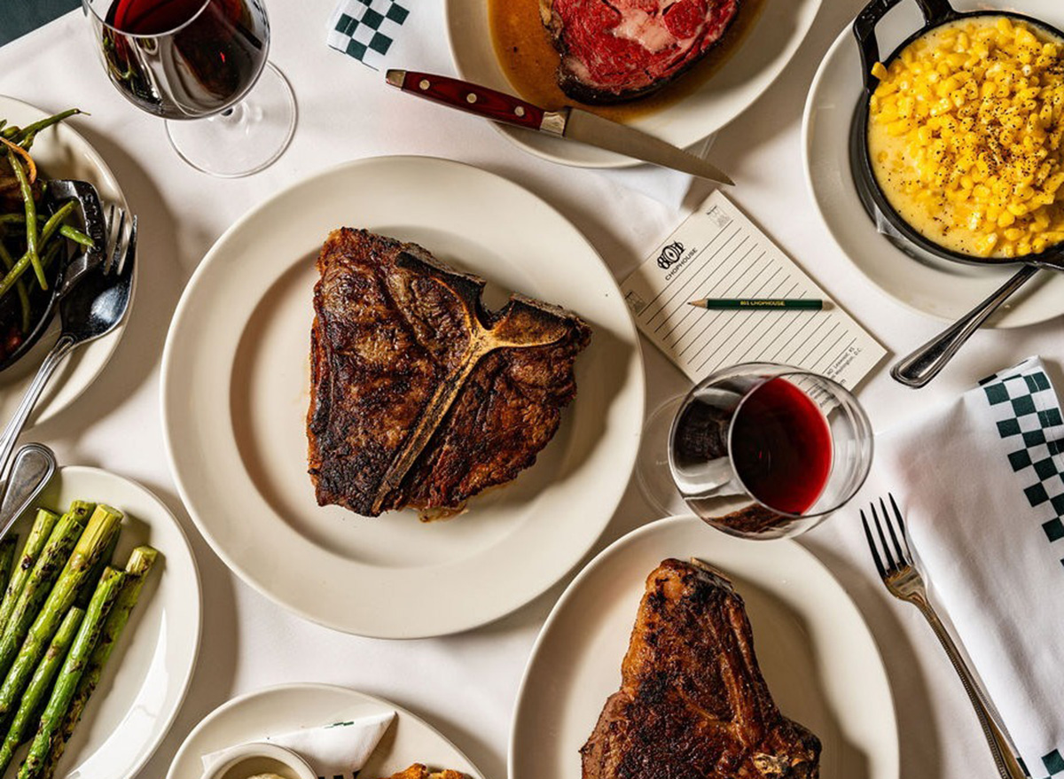 8 Steakhouse Chains That Serve the Best Porterhouse Steaks