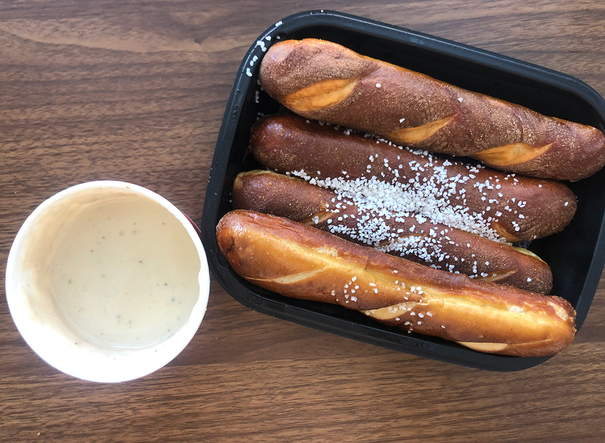 I Tried Soft Pretzels at 5 Chain Restaurants and One Blew the Rest Away