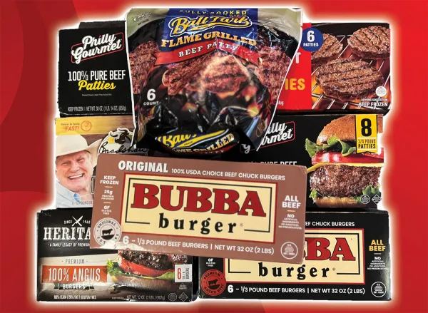 I Tried 8 Frozen Burgers and The Best Was Juicy and Flavor-Packed