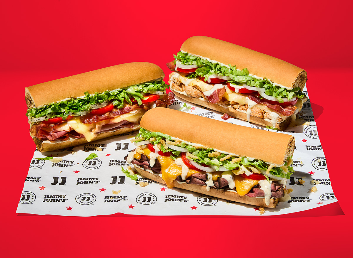 Jimmy John’s Just Made a Huge Menu Change With 3 Brand-New Sandwiches