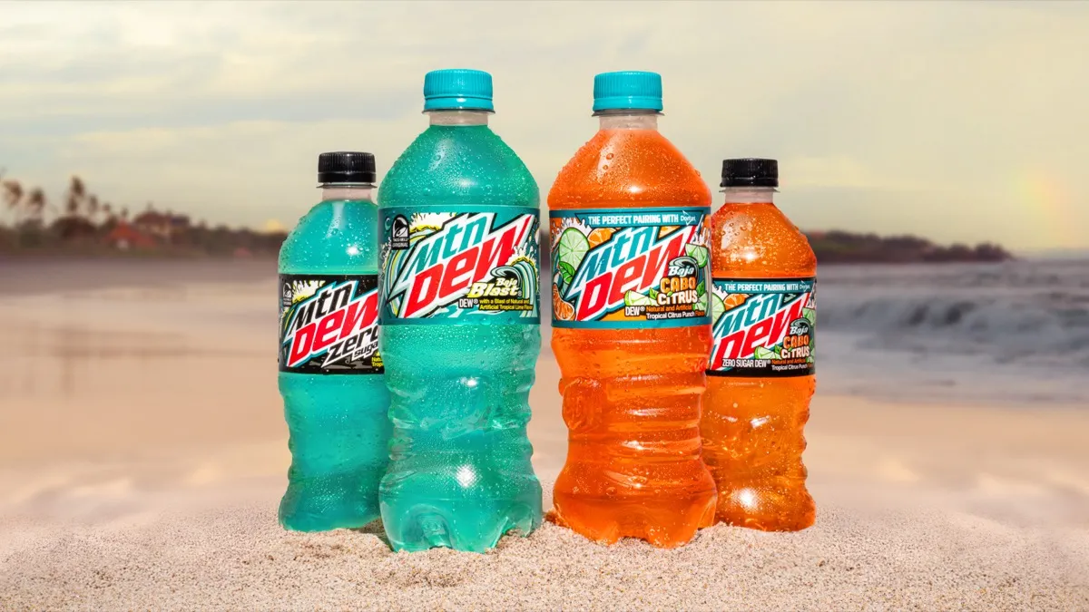 Mountain Dew Just Launched a Wild New Flavor with “Spring Break Vibes”