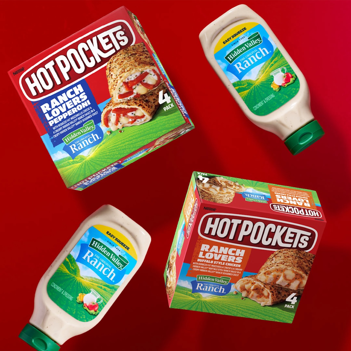 Hot Pockets Just Dropped 2 Wild New Flavors With Hidden Valley Ranch