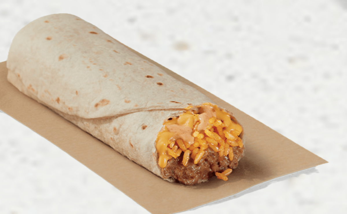 Taco Bell Cheesy Bean And Rice Burrito Calories