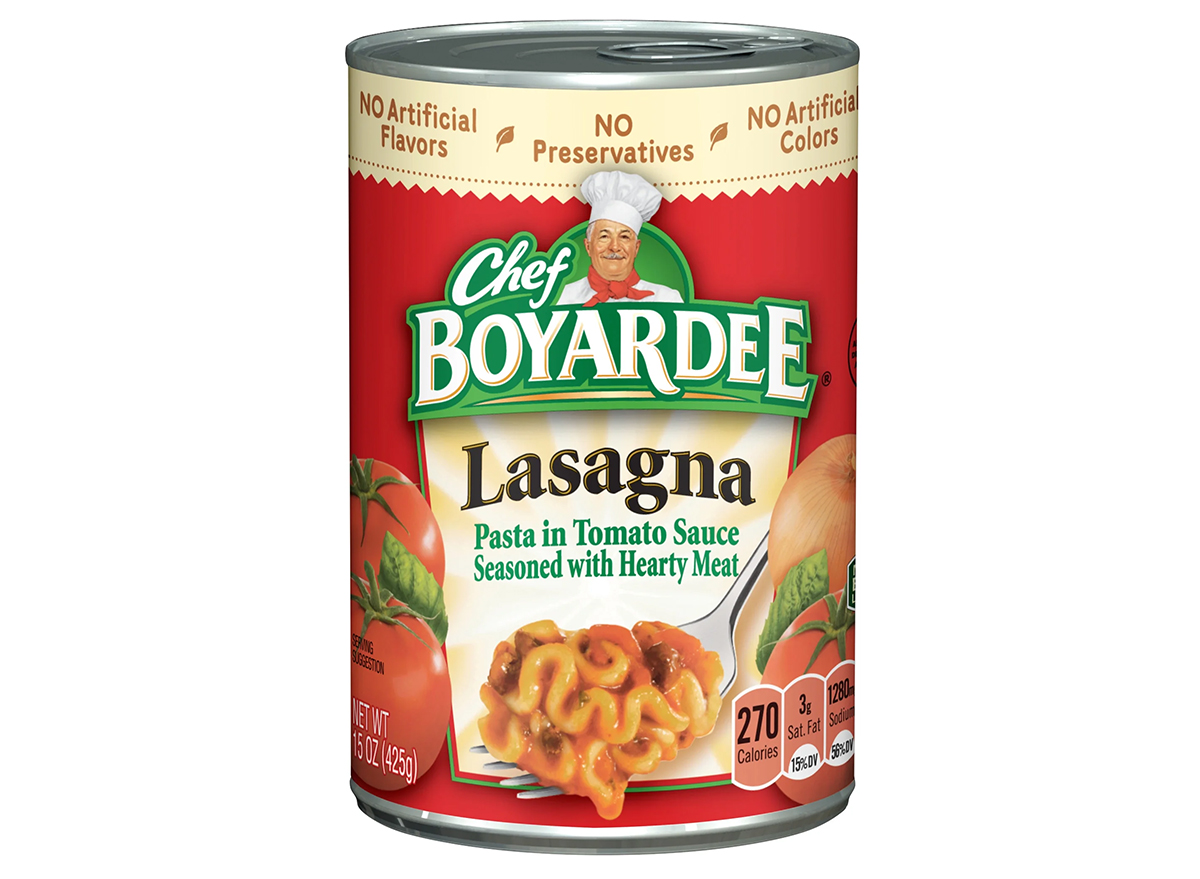 The Unhealthiest Canned Pastas You Should Never Eat, Ranked Worst to Worst