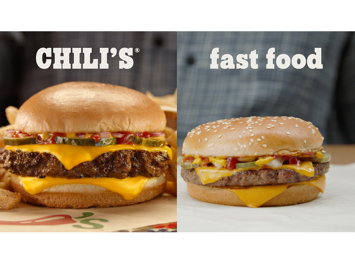 Chili’s Just Unveiled a New Burger That’s Taking a Swing at McDonald’s