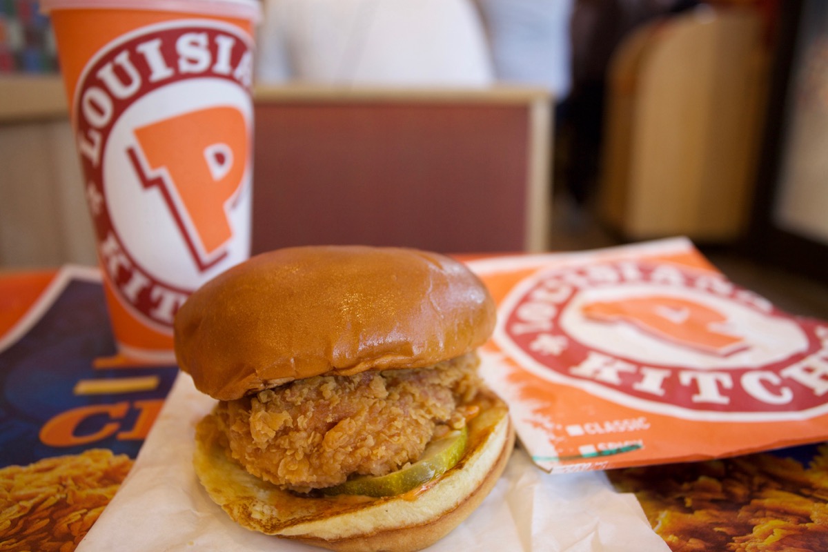 Popeyes Brings Back Flounder Fish Sandwich