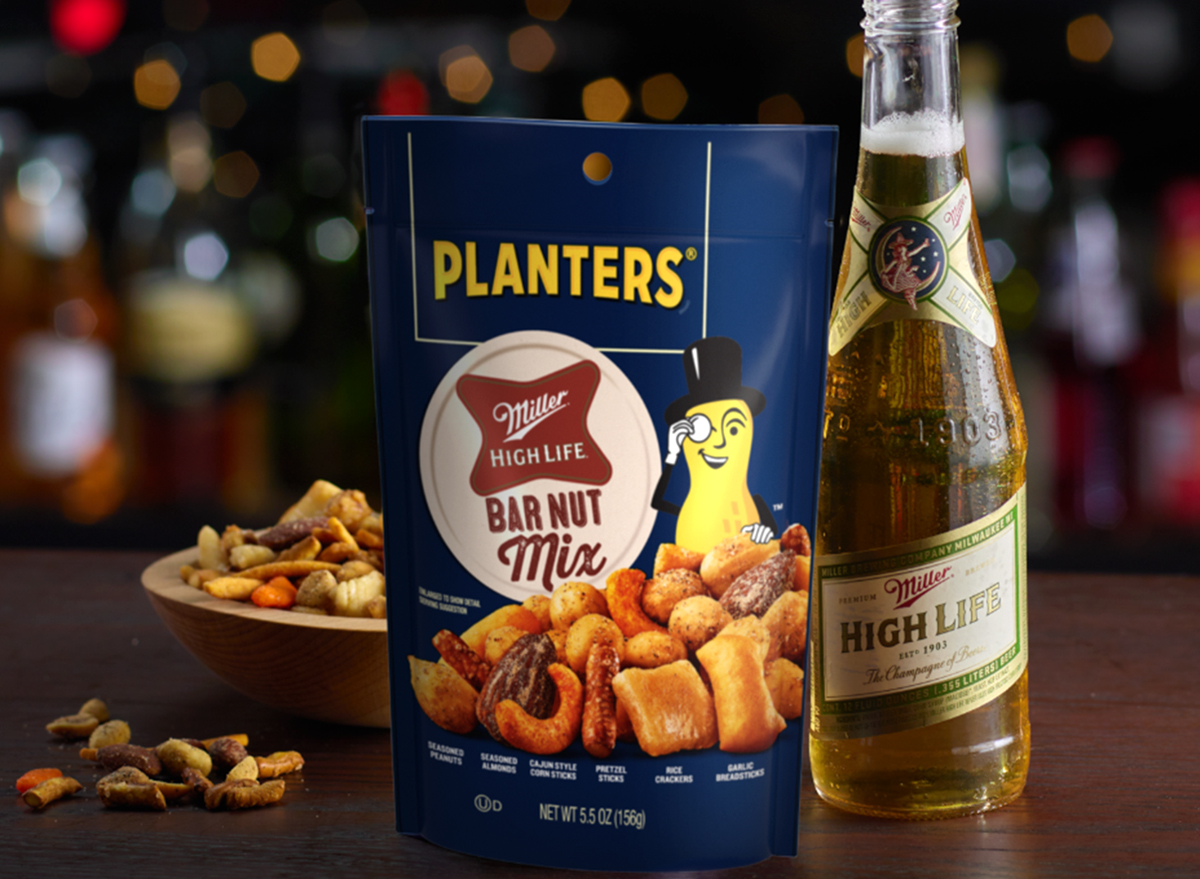 Planters Drops New Miller High Life Bar Nut Mix