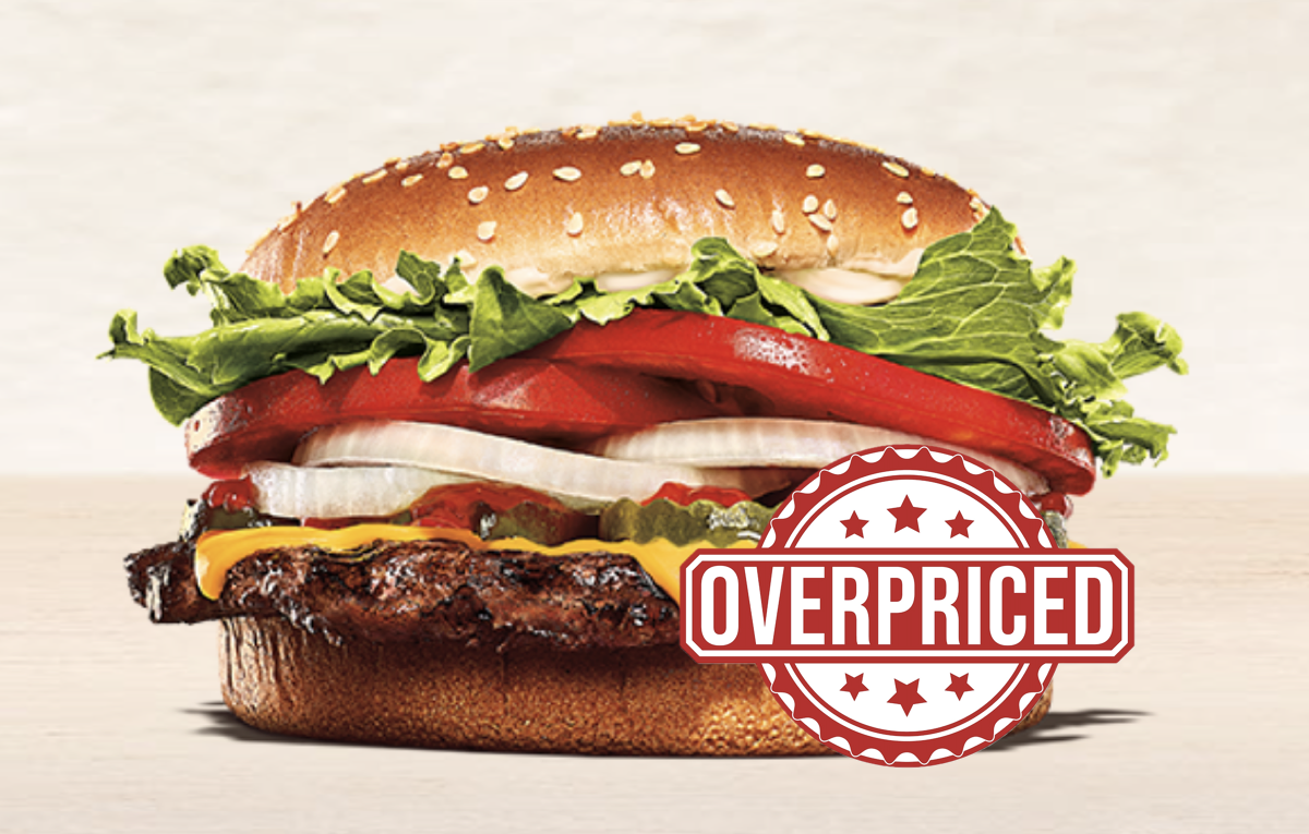 6 Burger Chains That Customers Say Are Not Worth the Price