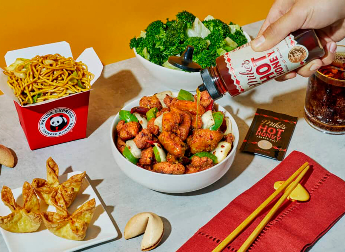 Panda Express Debuts Spicy-Sweet Chicken With Hot Honey Drizzle