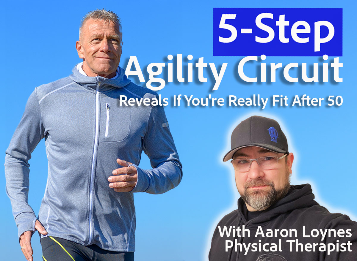 Test Your Fitness After 50 with This 5-Step Agility Circuit