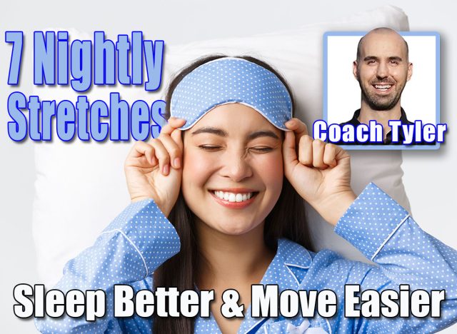 7 Nightly Stretches to Sleep Better & Ease Tension