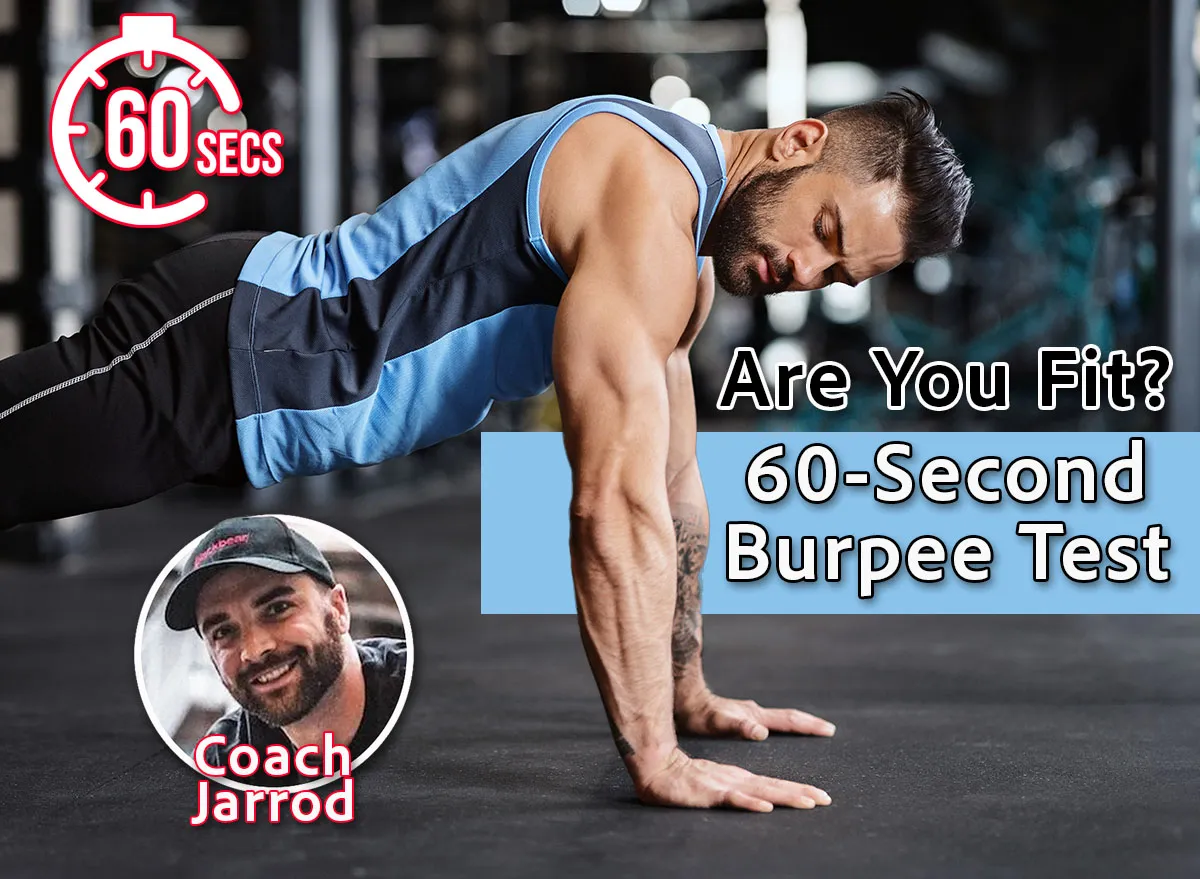 What Your 60-Second Burpee Score Says About Fitness