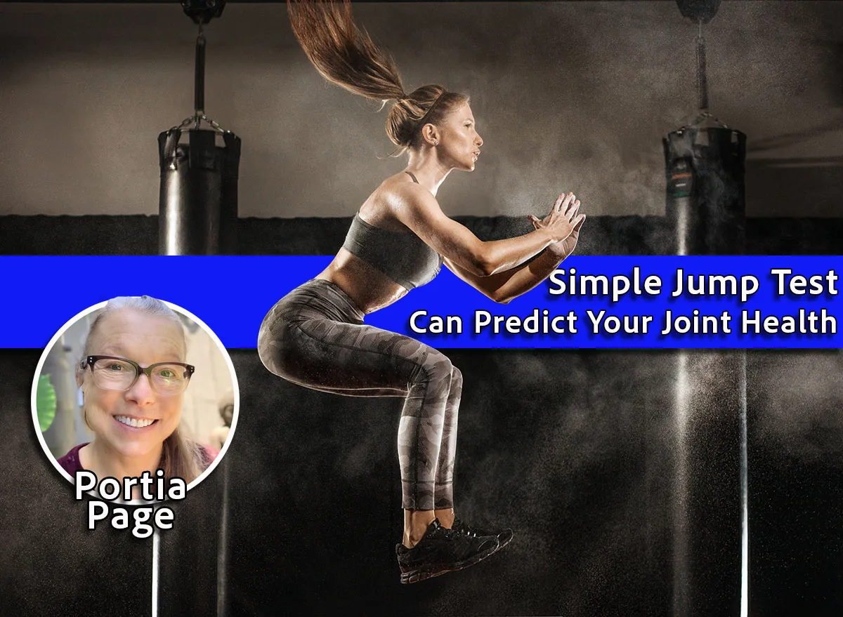 Simple Jump Test Reveals Joint Health & Injury Risk