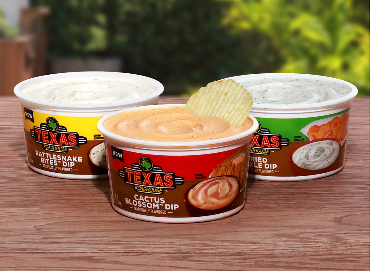 Texas Roadhouse Launches 3 New Dips at Walmart