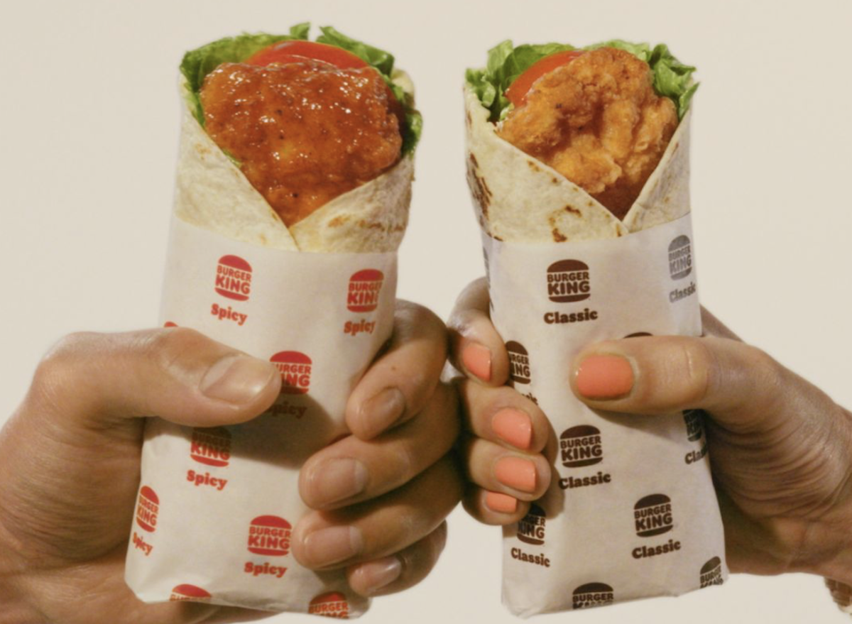 6 Restaurant Chains That Serve the Best Chicken Snack Wraps