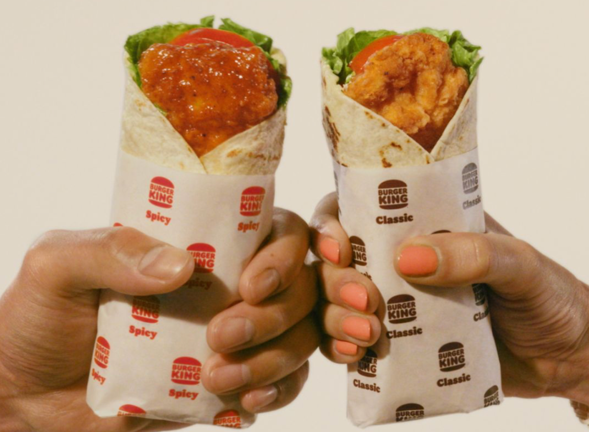 6 Restaurant Chains That Serve the Best Chicken Snack Wraps
