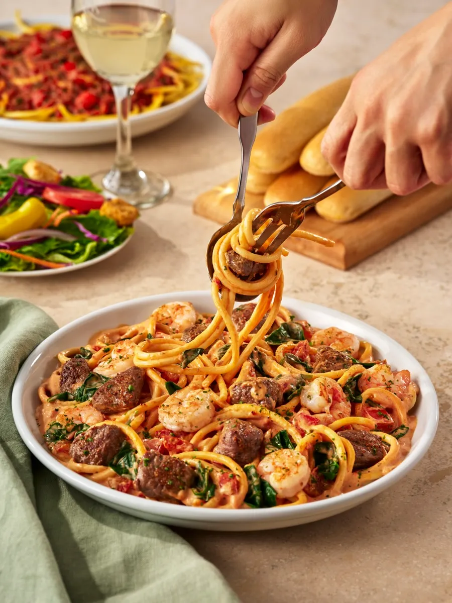 Olive Garden Just Launched Spicy New Menu Items and a Fan-Favorite Pasta