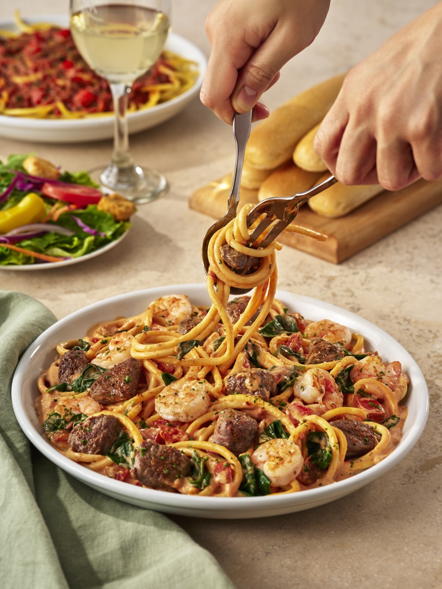 Olive Garden Just Launched Spicy New Menu Items and a Fan-Favorite Pasta
