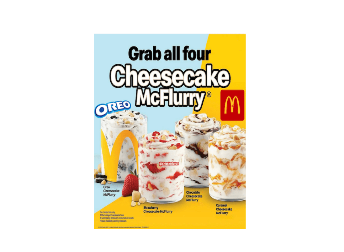 McDonald's Just Launched 5 Wild New McFlurrys