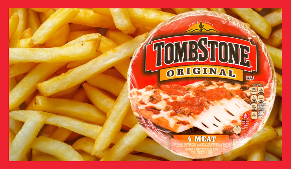 Tombstone Unveils Its First-Ever French Fry Style Crust Pizza