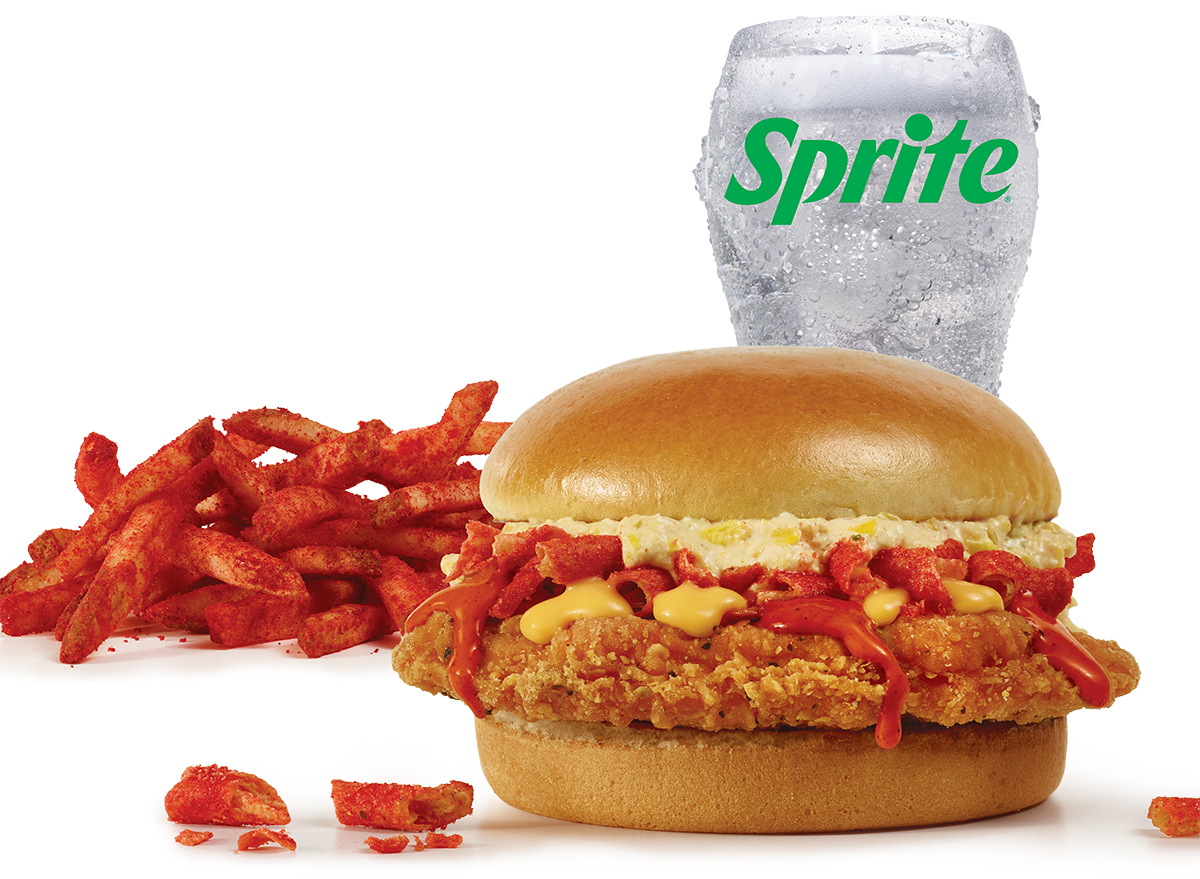 Wendy’s Just Launched a Wild New Takis Fuego Chicken Sandwich
