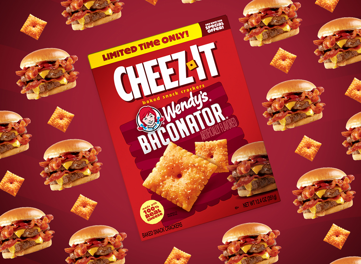 Wendy’s Just Turned Its Most Iconic Burger Into a Cheez-It Flavor