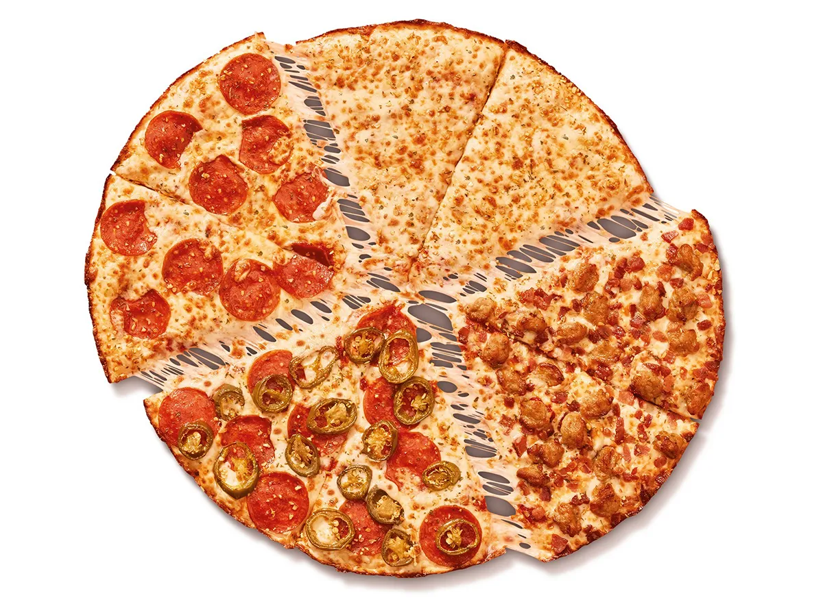 Little Caesars Launches New Fantastic Four Pizza With Four Toppings