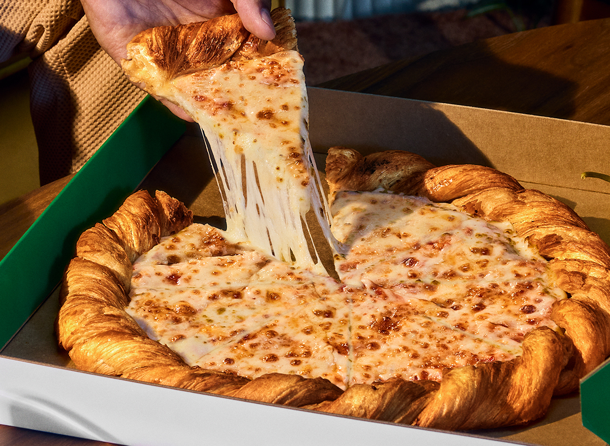 Papa John’s Just Launched a Wild New Croissant Pizza