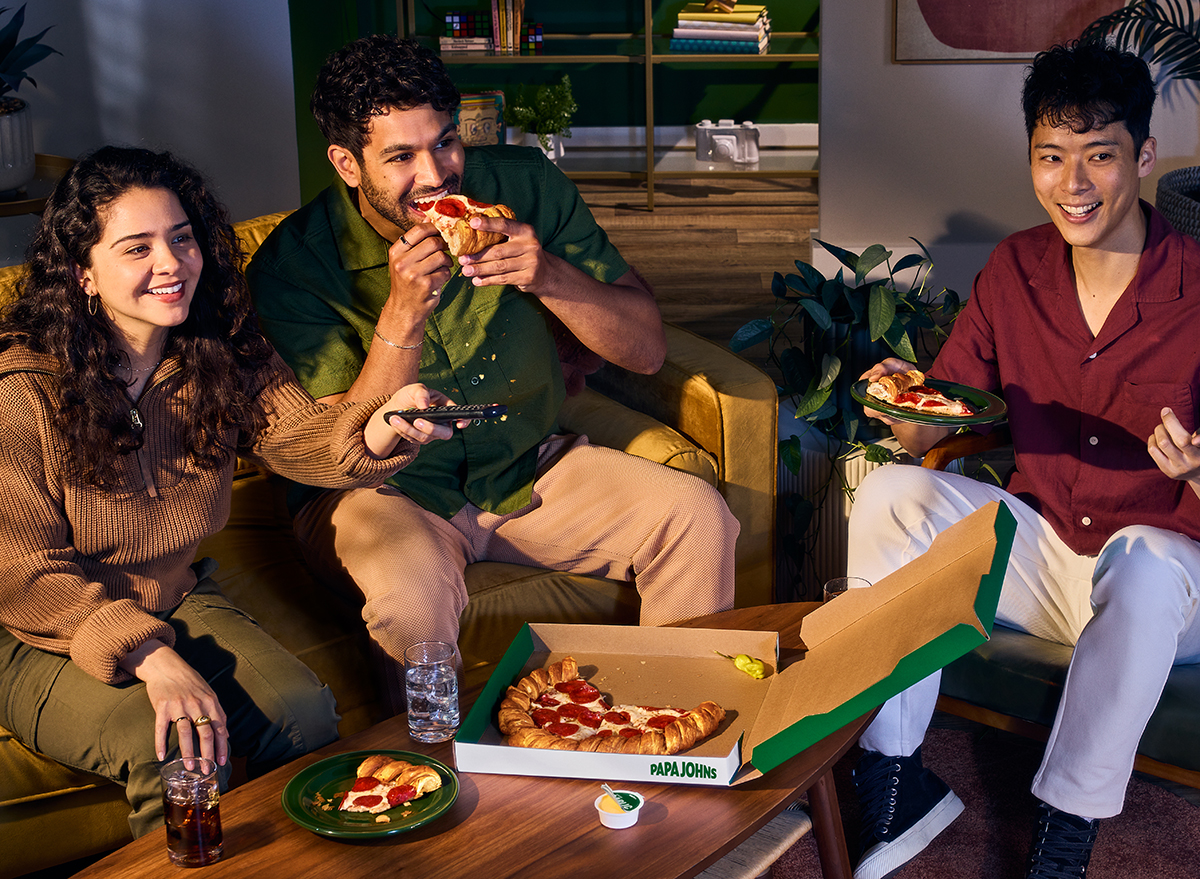 Papa John’s Just Launched a Wild New Croissant Pizza