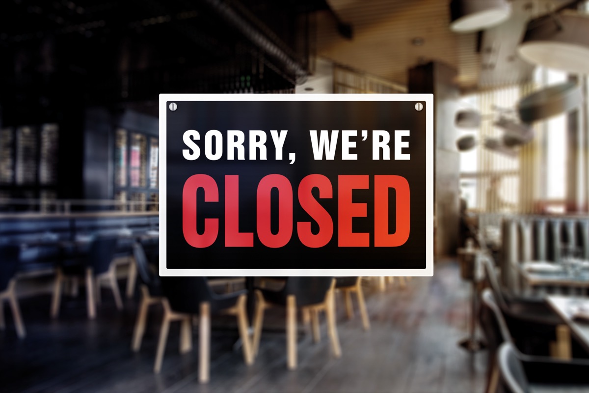 Iconic Restaurant Closes Over 30 Restaurants Suddenly After 'Difficult ...