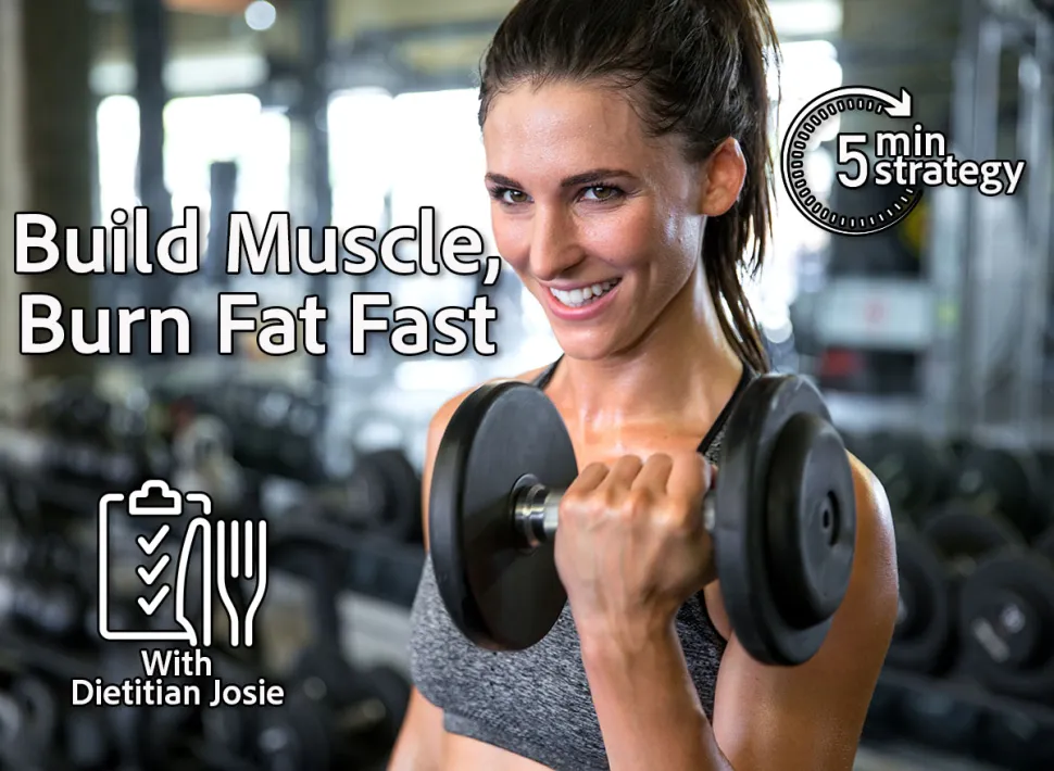 5 Ways To Build Muscle & Burn Fat, Say Dietitians