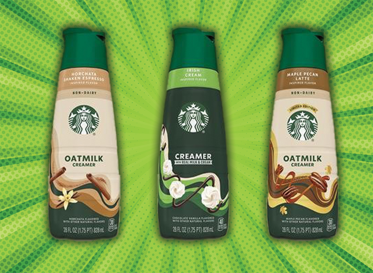 Starbucks Just Introduced Three Creamer Flavors for Summer