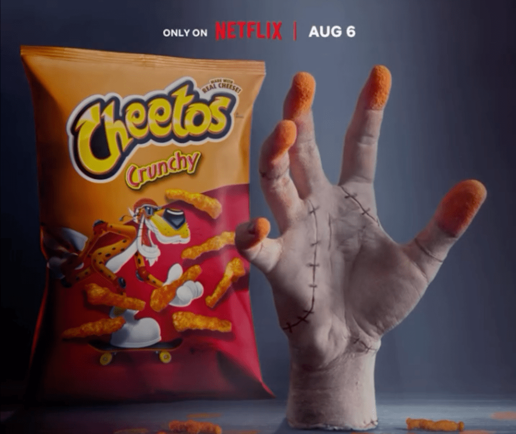 Cheetos Just Dropped a Spicy Snack With a Netflix Horror Twist