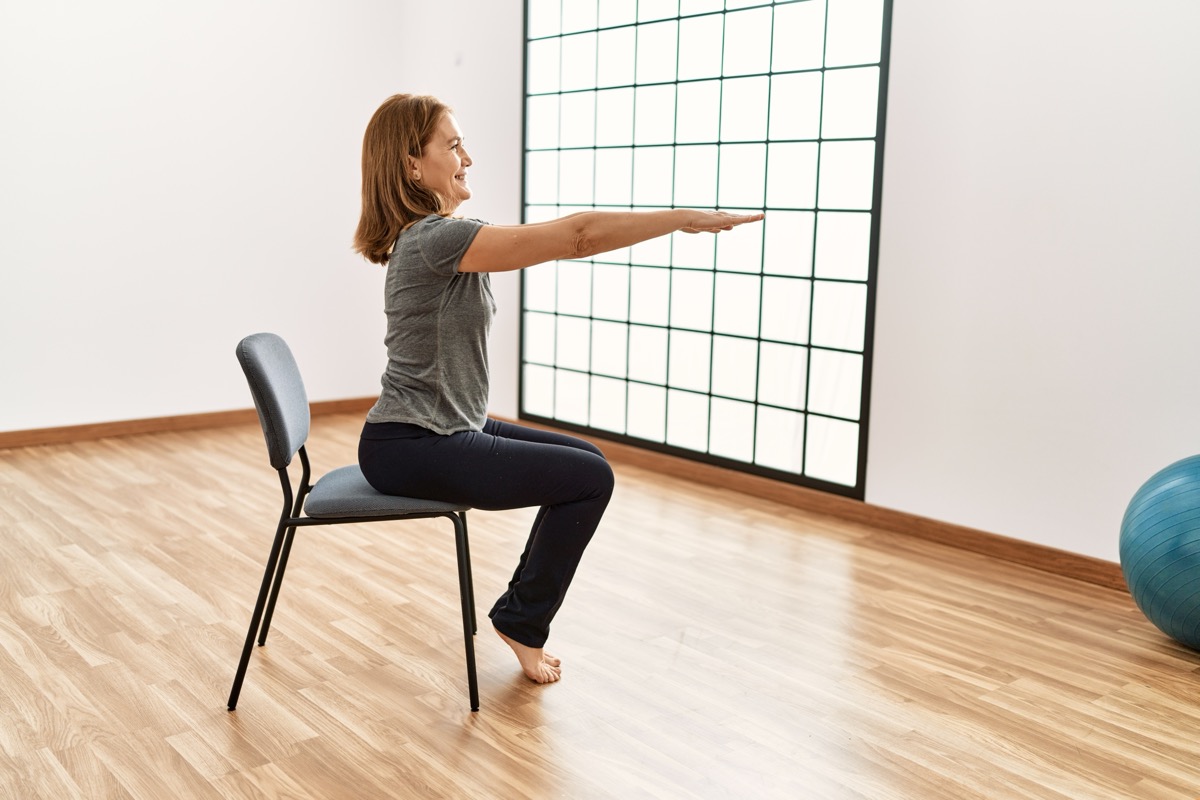 12-Minute Seated Strength Workout To Build Muscle After 55
